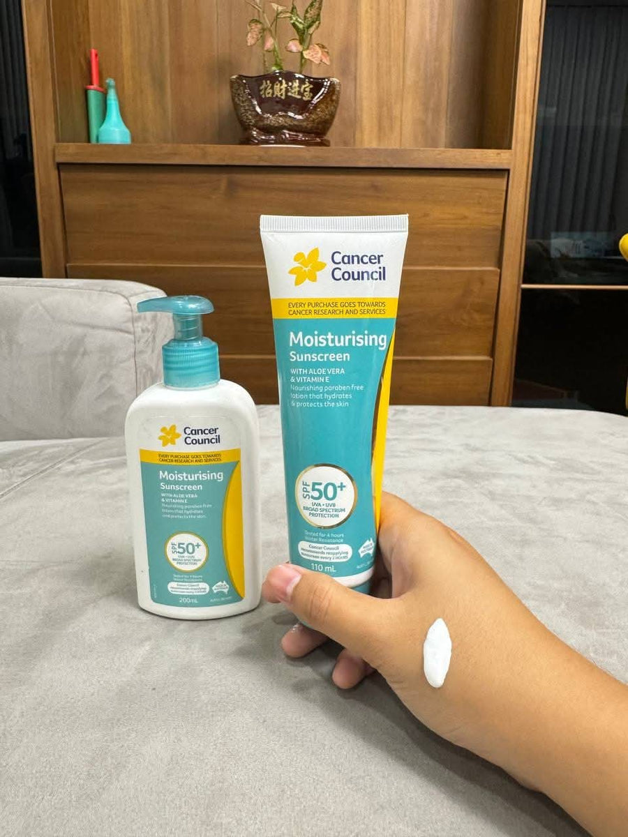 Cancer coucil Moisturising Suncreen 110ml – Lemonbaby