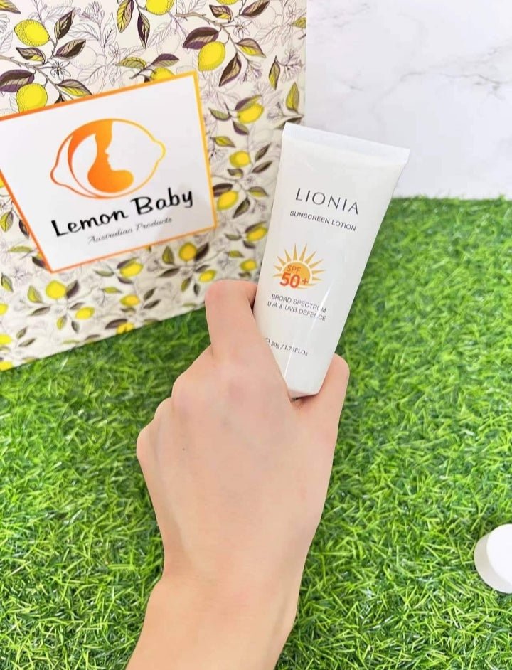 Lionia sunscreen lotion (50g) – Lemonbaby